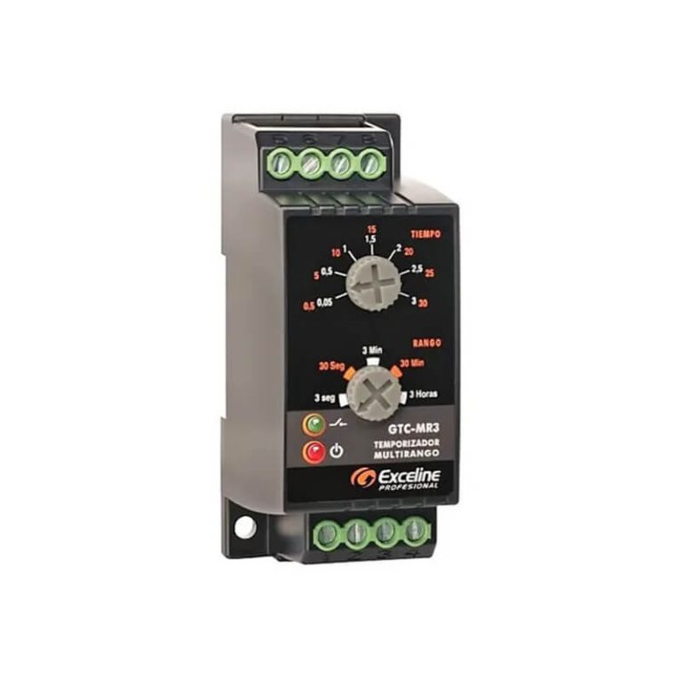Temporizador 120/220V, GTC-MR3, Exceline – Elecsa